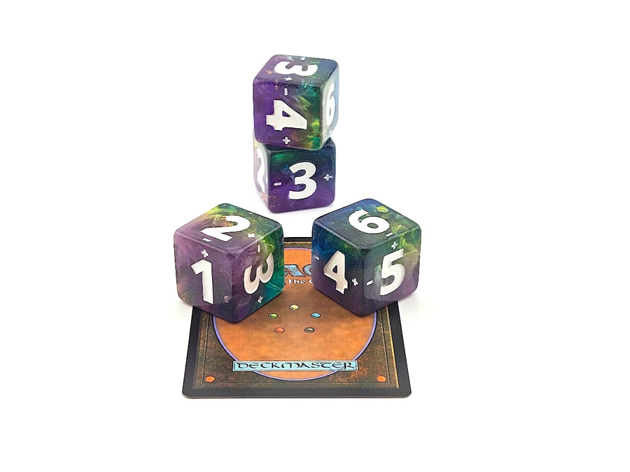 Spindown Counters (d6 dice) – Burger Tokens