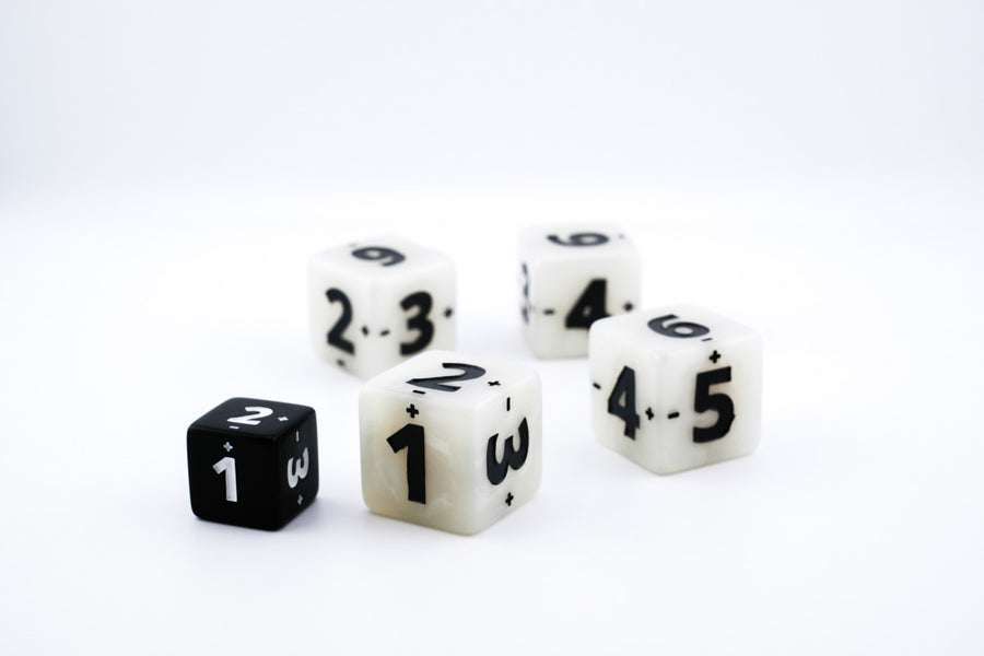 Spindown Counters (d6 dice) – Burger Tokens