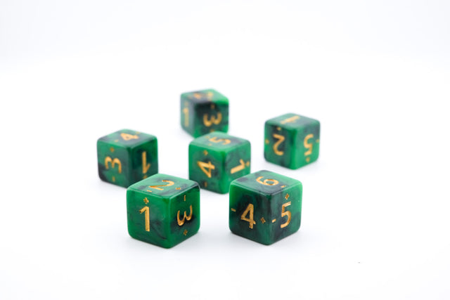 Spindown Counters (d6 dice) – Burger Tokens