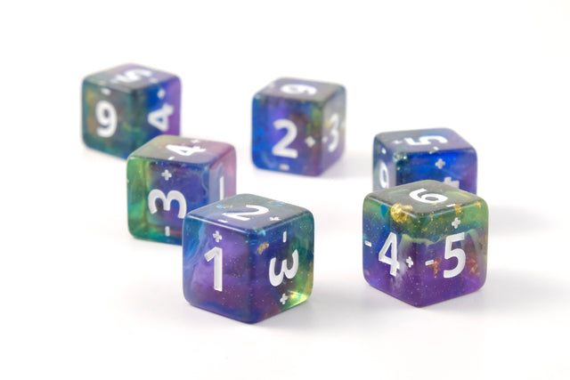 Spindown Counters (d6 dice) – Burger Tokens