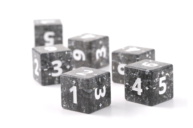 Spindown Counters (d6 dice) – Burger Tokens