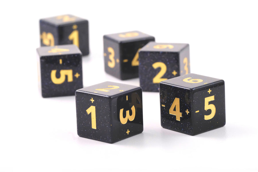 Spindown Counters (d6 dice) – Burger Tokens