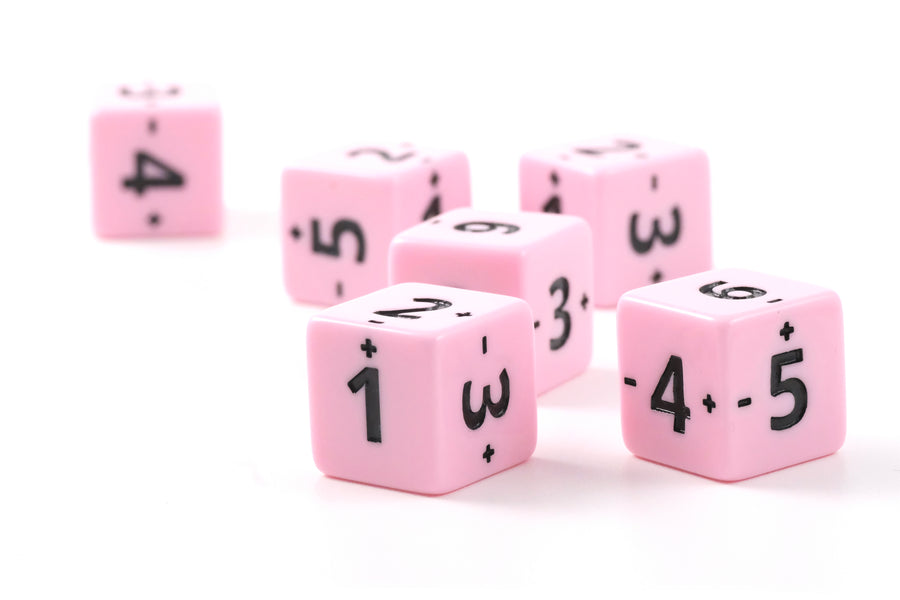 Spindown Counters (d6 dice) – Burger Tokens