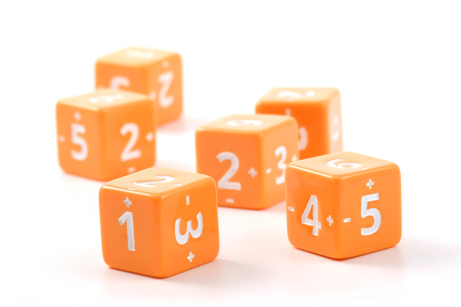 Spindown Counters (d6 dice) – Burger Tokens