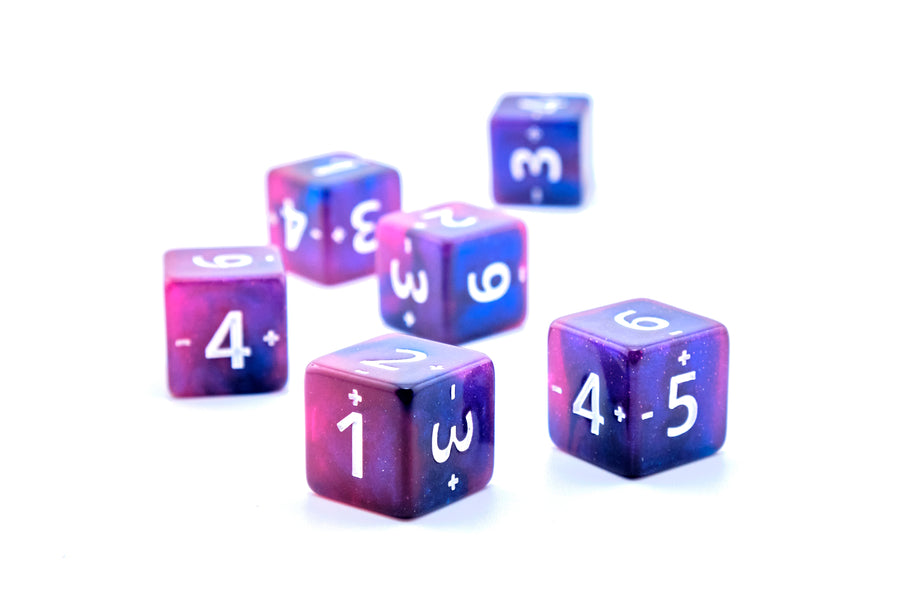 Spindown Counters (d6 dice) – Burger Tokens