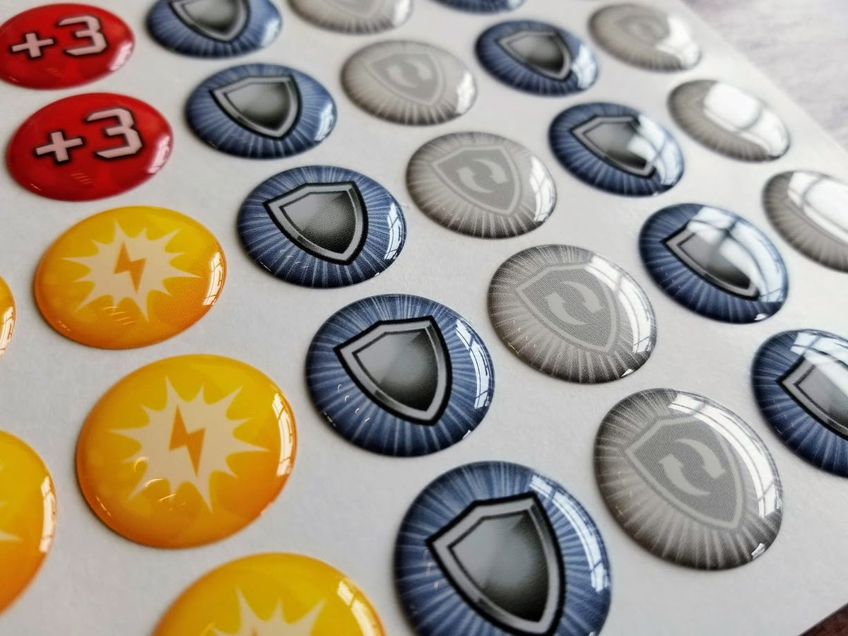 Burger Tokens: Upgrade for Keyforge Token Set
